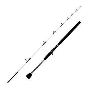 EatMyTackle Tuna Terminator Jigging Rod | Saltwater Fishing Rod (15-25lb. Slow Action, 2pc. Trigger, 2 Pack)