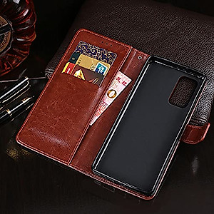 TienJueShi Blue Book Stand Retro Flip Leather Protector Phone TPU Silicone Case for Oppo Reno 6 Pro 5G 6.55 inch Gel Cover Etui Wallet