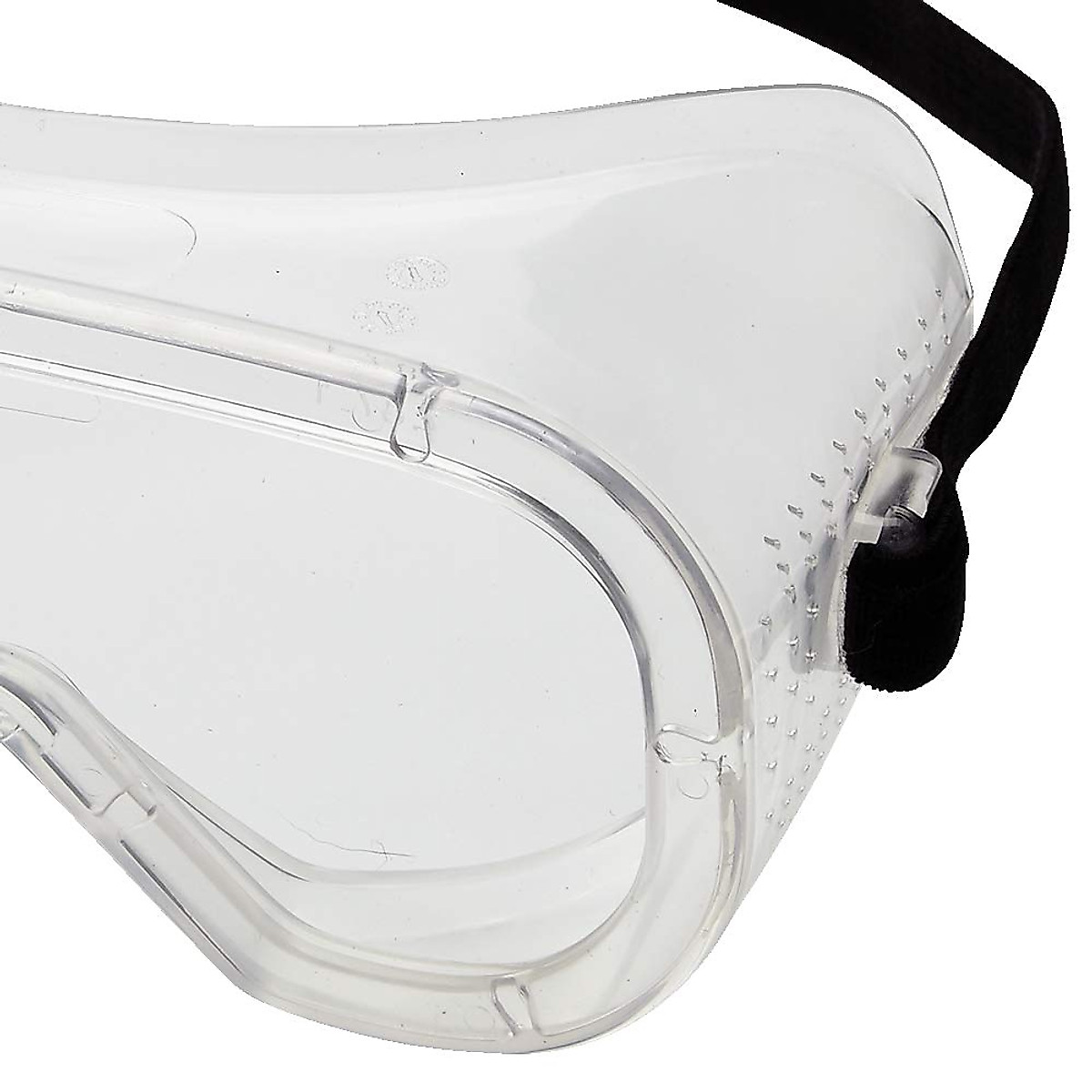 Sellstrom Safety Goggles Eye Protection, Flexible, Soft Protective Eye Shield for Men and Women with Clear Lens and Body, Direct Vent, Adjustable Strap, S81000