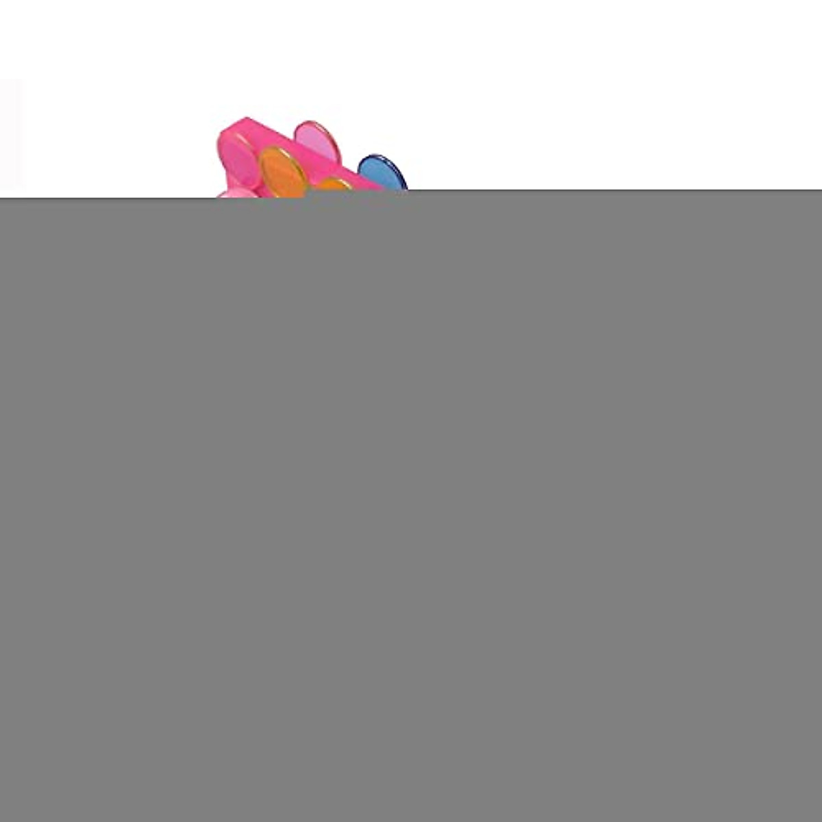 RTTRY 12 Digit Desk Calculator Large Buttons Financial Business Accounting Tool Pink Blue Black Big Buttons Battery and Solar Power (Color : Pink)