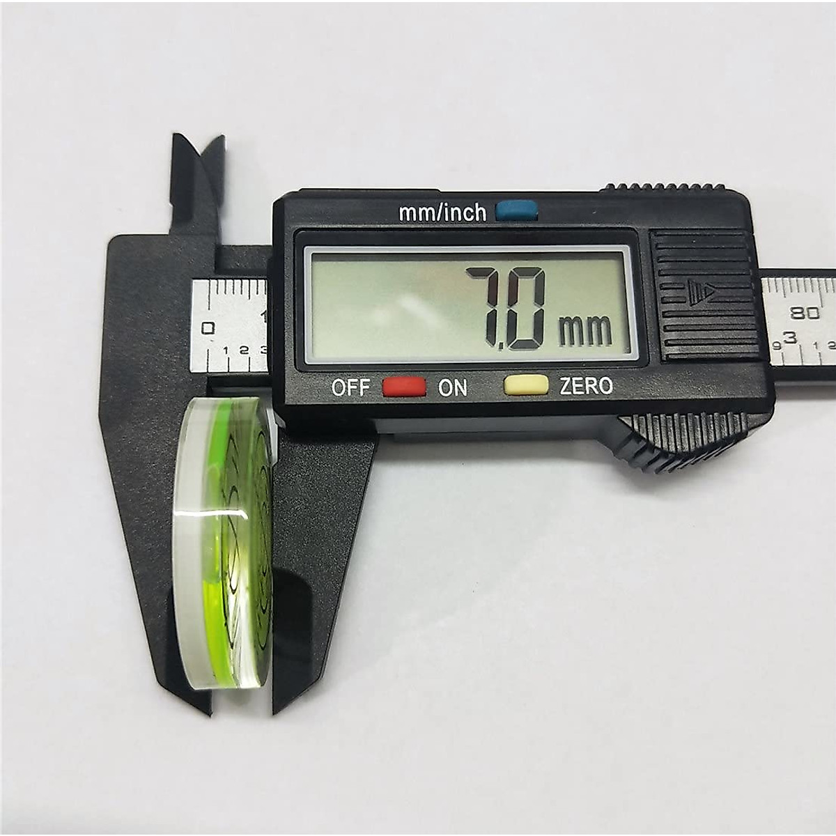 6Pcs Bubble Spirit Levels 32x7mm Degree Mark Round Circular Level Bubble Leveling Tool Precision Measuring Layout Tools