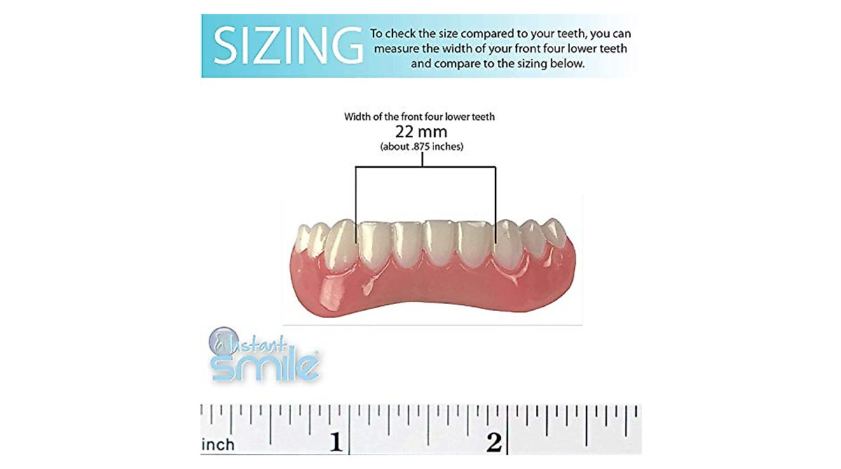 Instant Smile Lower Veneer – Easy Temporary Smile Enhancement