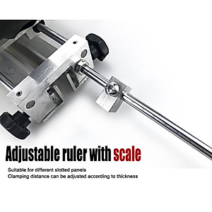 Kadimendium Rotary Tool Plunge Router Attachment Compact Woodworking Router Accurate Stable Wearproof Trimming Router for Woodworking