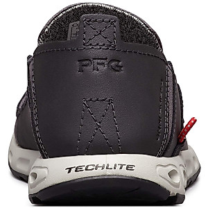 Columbia mens Bahama Vent Pfg Boat Shoe, Titanium Mhw/Bright Red, 15 US