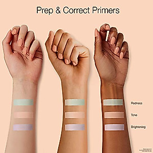Neutrogena Prep + Correct Primer for Redness Correcting, Green-Toned Matte Makeup Primer with Seaweed Extract to Help Reduce Redness & Even Skin Tone, 1.0 oz