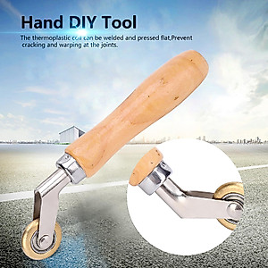 PVC/TPO/EPDM Single Ply Roofing Brass Penny Roller and Flooring Corner Detail Seam Roller (6mm x 30mm)