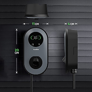 AutoBot Home Electric Vehicle (EV) Charger Level 2, Extra 2 RFID Card, 40Amp, 240V, NEMA 14-50 Plug, Indoor/Outdoor EVSE, 25-Foot Cable for All EVs, Gifts