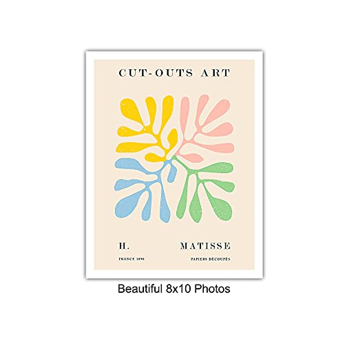 Matisse Wall Art & Decor Poster Set - 8x10 Abstract Minimalist Wall Art Prints - Mid Century Modern Gifts - Aesthetic Pictures - Contemporary Art - Gallery Wall Art - Museum Poster - Henri Matisse