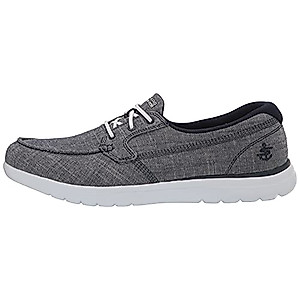 Skechers Women's ON-The-GO Flex-Ashore Boat Shoe, Navy, 9