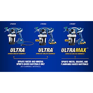 GRACO 17M367 - Ultra Max Cordless Airless Handheld Sprayer