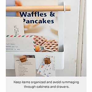 YAMAZAKI home Book Rack, White