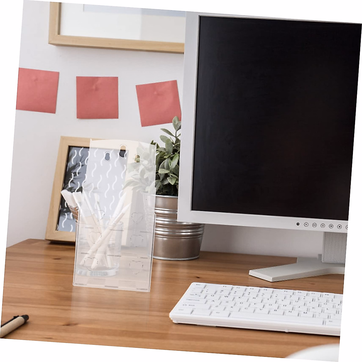 Folding Rack Desktop Brochure Holder Wall Pamphlet Holder File Storage Rack File Holder Rack Acrylic Brochure Holder Clear File Rack Wall Mount Flyer Holder Clear Pamphlet Rack