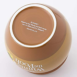 Disney SAN2883 Winnie the Pooh Honey Pot Canister Storage Container, Candy Container, Height 5.3 inches (13.5 cm), Winnie the Pooh Goods, Miscellaneous Goods, Interior, Tableware
