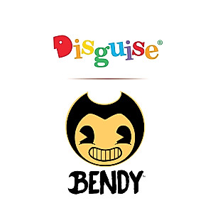 Disguise Alice Bendy and The Ink Machine Girls' Costume Black M (7-8)