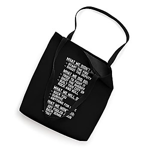 80s Music Gift Funny Saying 80s Song Lyrics Retro 80s Music Tote Bag