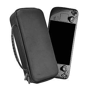 SOLUSTRE package zipper storage bags Game console Accessories Hard Storage Bag Handheld Storage Bag Game console Storage Case Portable Carry Case the host Storage Box eva travel