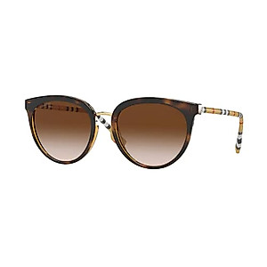 Willow BE4316 389013 54MM Dark Havana/Brown Gradient Phatnos Sunglasses for Women + BUNDLE With Designer iWear Complimentary Eyewear Kit