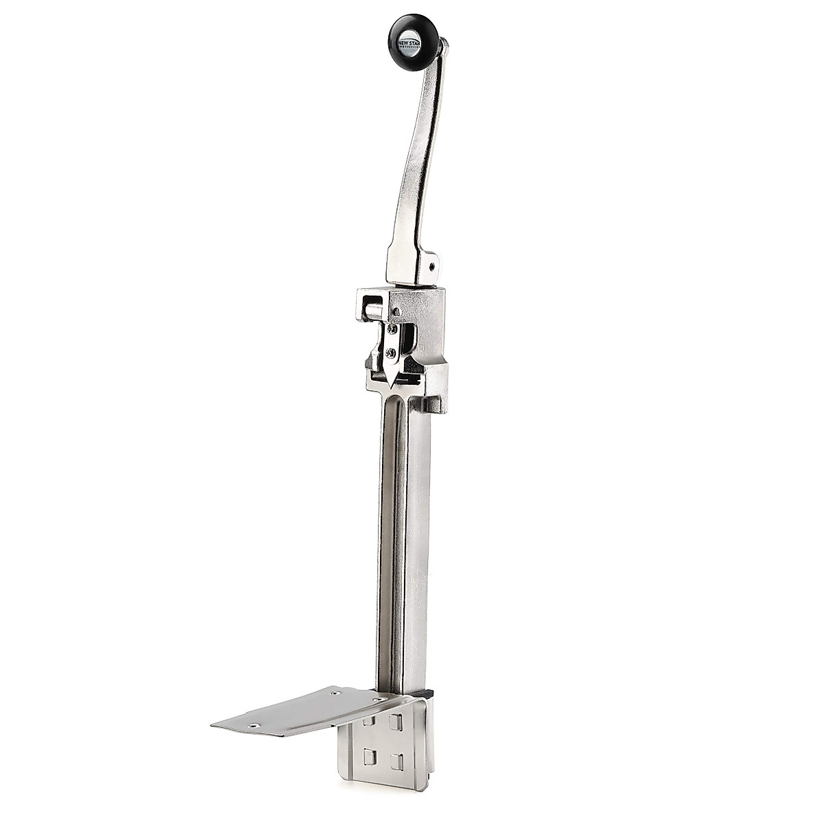 New Star Foodservice 7006841#1 Manual Table Can Opener with Plated Steel Base For Cans Up to 11” Tall