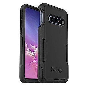 OtterBox Galaxy S10e Commuter Series Case - BLACK, slim & tough, pocket-friendly, with port protection