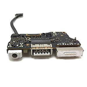 Willhom I/O Board (w/USB, Audio, DC-in 2) Replacement for MacBook Air 13 Inch A1466 (Mid 2013, Early 2014, Early 2015,Mid 2017)
