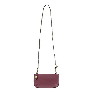 Joy Susan Women's Fashion Purse Mini Crossbody Wristlet Clutch Handbag - Plum