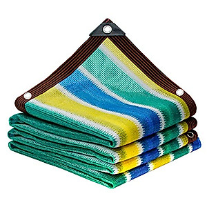 Shade Cloth Shade net Thickened Encrypted 90% Shade Cloth, Sunblock UV-Resistant, with Grommets, for Patio Lawn, Balcony Privacy Sunblock Screen Mesh