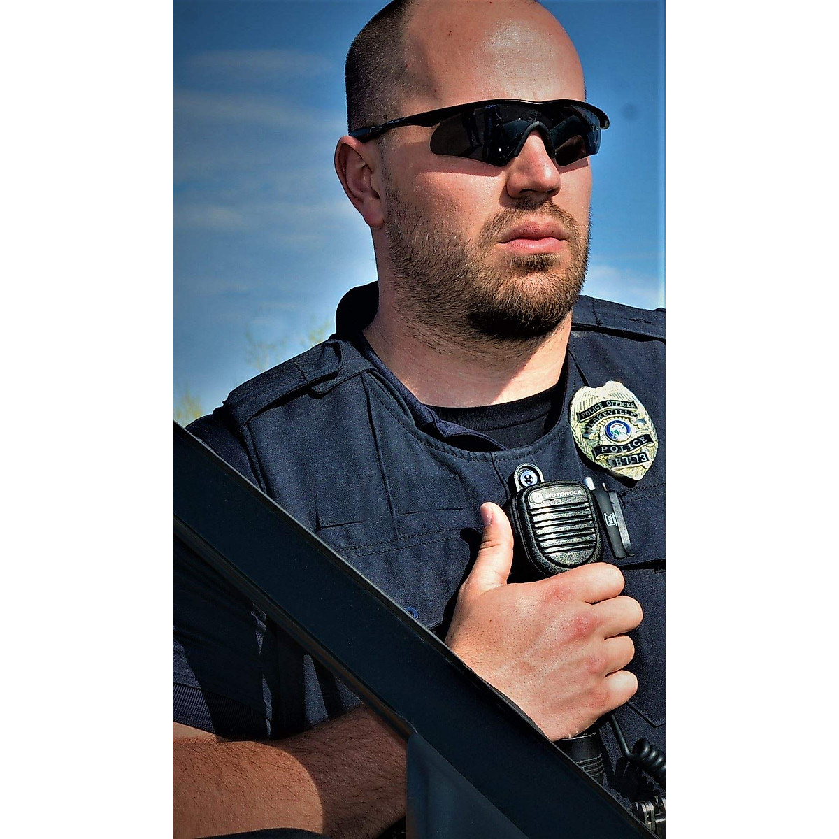 The Mic Clip - Best Police Radio Mic Clip by Mic+Tight