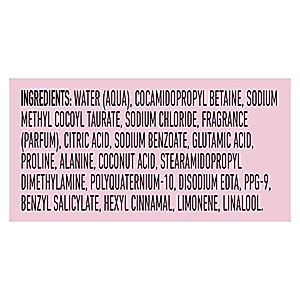 Suave Pink Luscious Curls Shampoo for Defining Curly Hair with Amino Acid Complex 16.5 oz