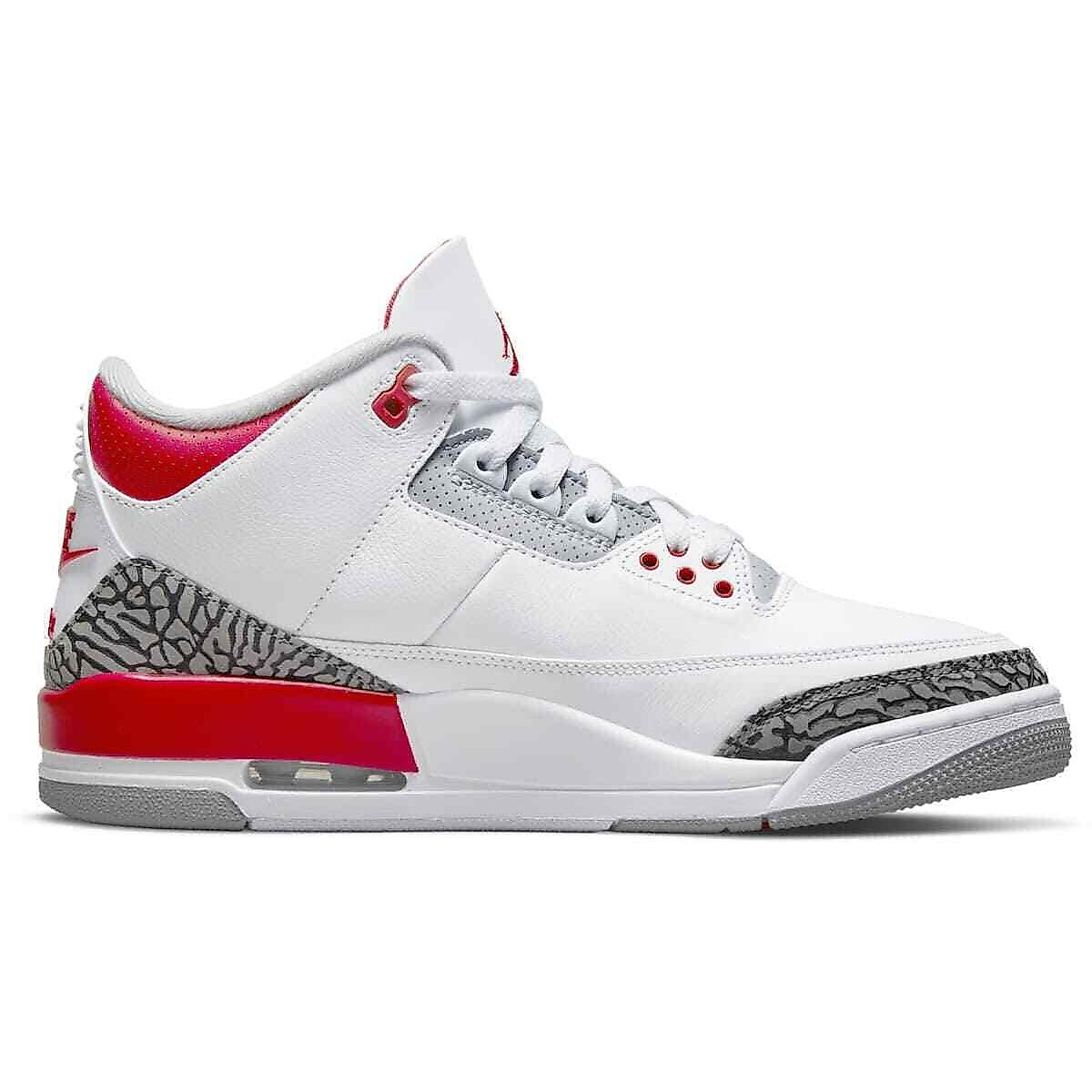 Jordan Mens Air 3 Retro OG DN3707 160 Fire Red 2022 - Size 10
