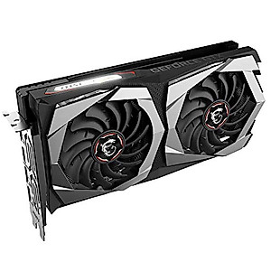MSI Gaming GeForce GTX 1650 Super 128-Bit HDMI/DP 4GB GDRR6 HDCP Support DirectX 12 Dual Fan VR Ready OC Graphics Card (GTX 1650 Super Gaming X)