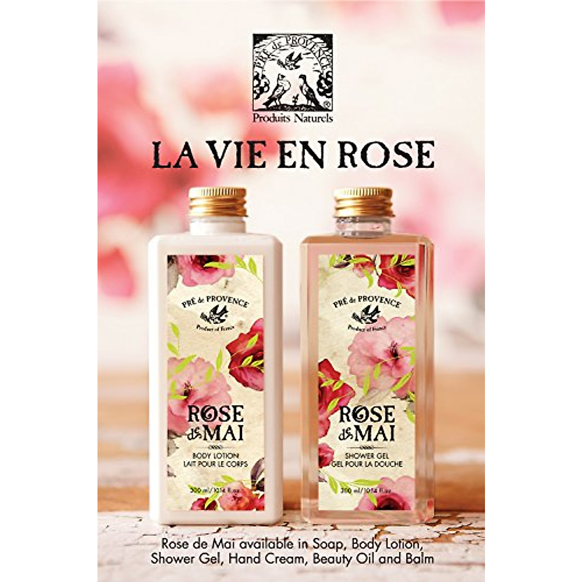 Pre de Provence Rose de Mai Collection Nourishing & Hydrating, Body Lotion, 300 ML