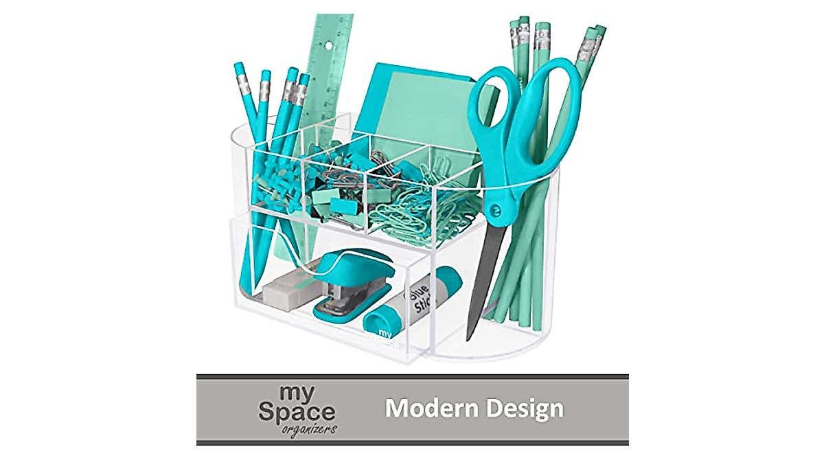 Clear Acrylic Desk Organizer - Keep Your Office Tidy