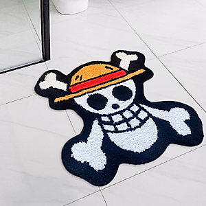 LUXAPE One Piece Rug - Anime Rug - Handmade Tufted Rug - Handmade & Premium- 28in (70cm) - Hypebeast Rug - Preppy Decor - Hypebeast Room Decor - Luxape Rug (One Piece)