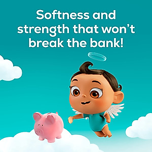 Angel Soft® Toilet Paper, 8 Mega Rolls : 32 Regular Rolls, 2-Ply Bath Tissue, 320 Sheets per Roll, 8 Count, White (Pack of 2)