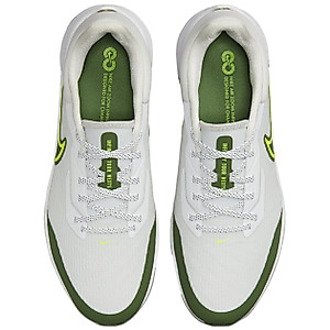 Nike Air Zoom Infinity Tour Next% 'White Treeline Men's Golf Cleats (White/Treeline, us_Footwear_Size_System, Adult, Men, Numeric, Medium, Numeric_13)