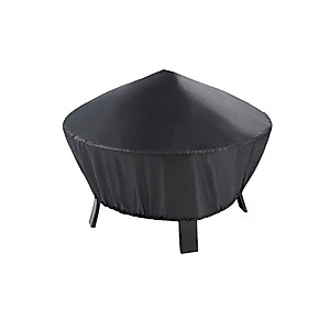 MADENA Mainstays 26" Metal Round Outdoor Wood-Burning Fire Pit,DS-46552