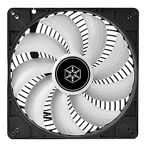 Silverstone Air Penetrator 184i ARGB High Performance 180mm air Channeling ARGB Fan with Shark Force Technology, SST-AP184i-ARGB
