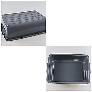 Esdiplot 32 L 4 Pack Large Bus Tubs, Utility Bus Boxes