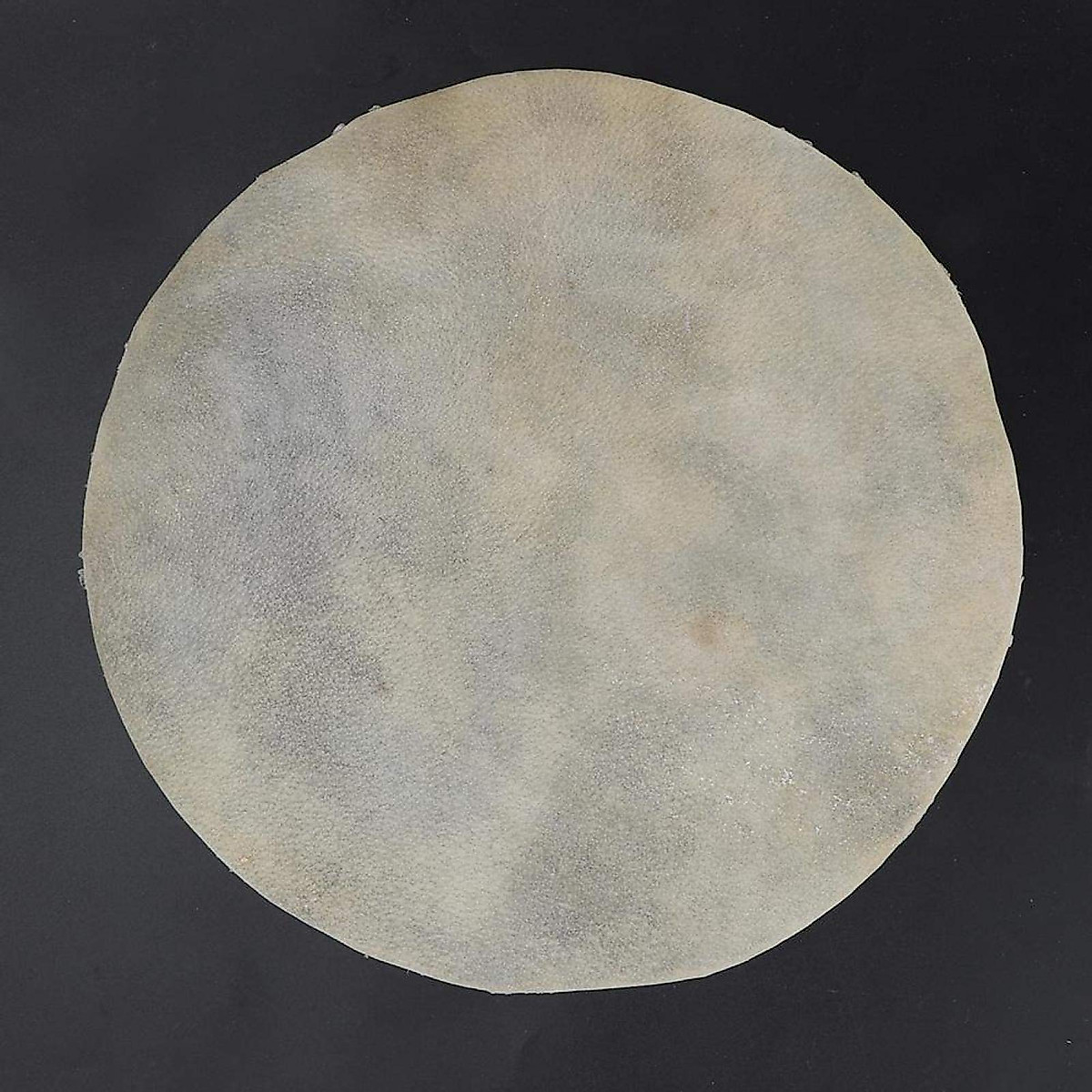 Bongo Drum Head Skin, 2Pcs Drum Head Skin, with Consistent Clear Sound Buffalo Leather Thick Drum Accessory for Bongo Drums African Drums(9.0 inch)