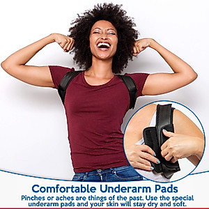 Posture Corrector for Men and Women - Adjustable Upper Back Brace for Clavicle Support and Providing Pain Relief from Neck, Back and Shoulder(Universal)
