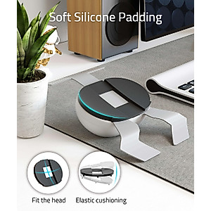 Syntech VR Battery Pack Compatible with Meta/Oculus Quest3S /3/2, 10,000mAh Power Bank Extended 6 Hours VR Game and Sport, Counter-Weight Balance & Comfort Padding, VR Accessories Fit Most Headstraps