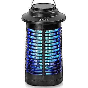TOMPOL Bug Zapper for Indoor and Outdoor, 4200V Electric Mosquito Zapper, High Powered Pest Control Waterproof, Insect Killer for Home, Kitchen, Backyard, Camping