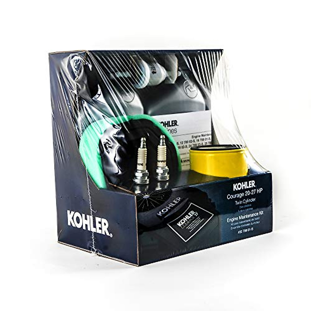 Kohler Genuine Maintenance Kit 32 789 01-S for Courage Twin Series SV710-SV840 20-27HP Riding Lawn Mowers