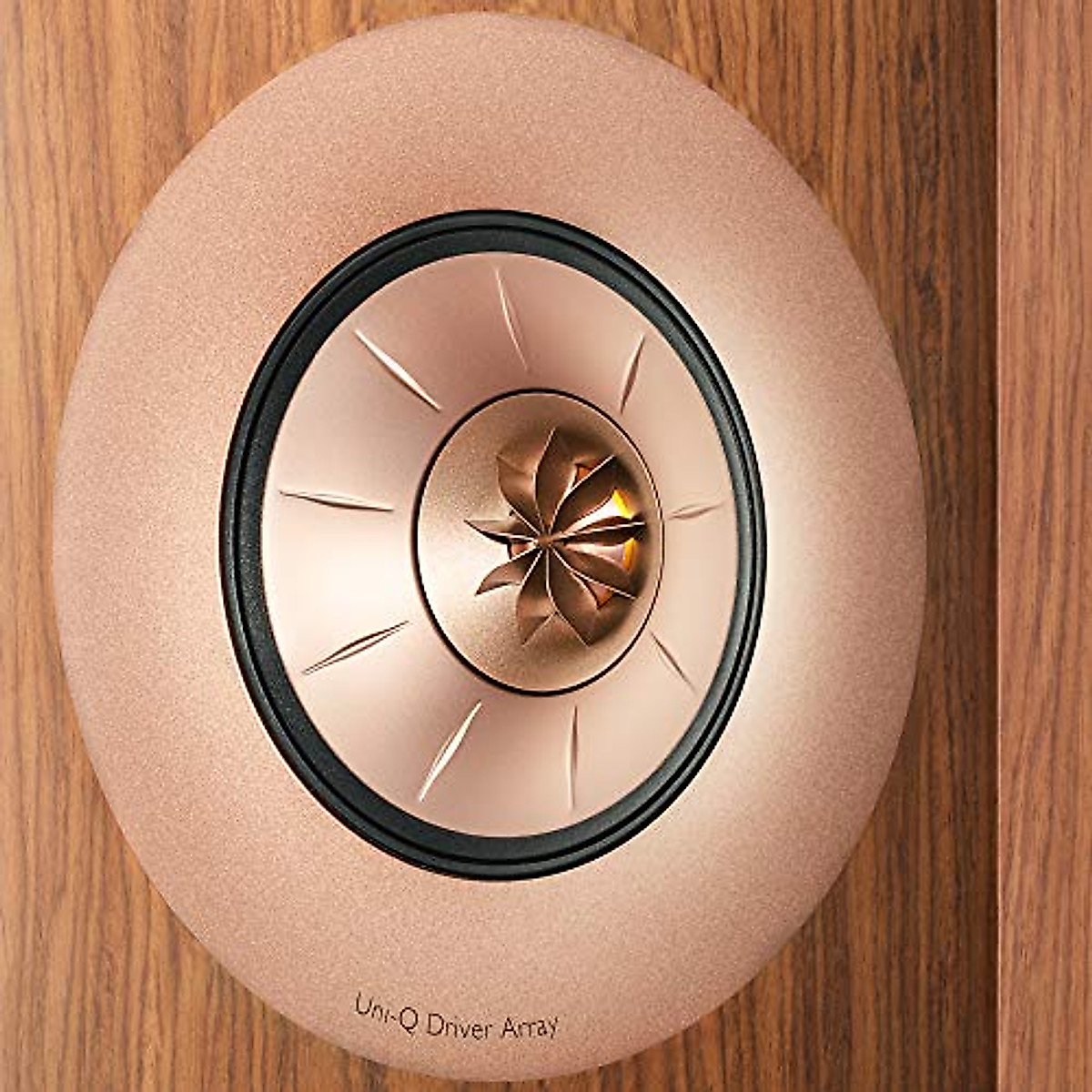 KEF R2c Center Channel Speaker (Walnut)