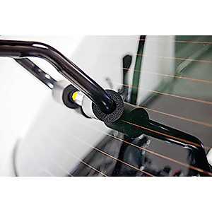 Saris Guardian Trunk 2-Bike Rack - Foldable and Compact, American-Made Steel, Easy Assembly, Secure Bike Transit, Fits Most Sedans, Hatchbacks, Vans for 2 Bikes up to 35 lbs. Each