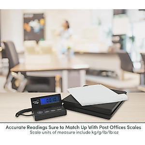 Smart Weigh Digital Shipping and Postal Weight Scale, 110 lbs x 0.1 oz, UPS USPS Post Office Scale