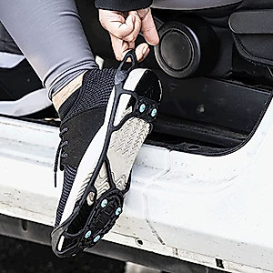 Due North Everyday G3 Ice Cleat for Walking and Running on Snow and Ice, L/XL, (1 Pair)