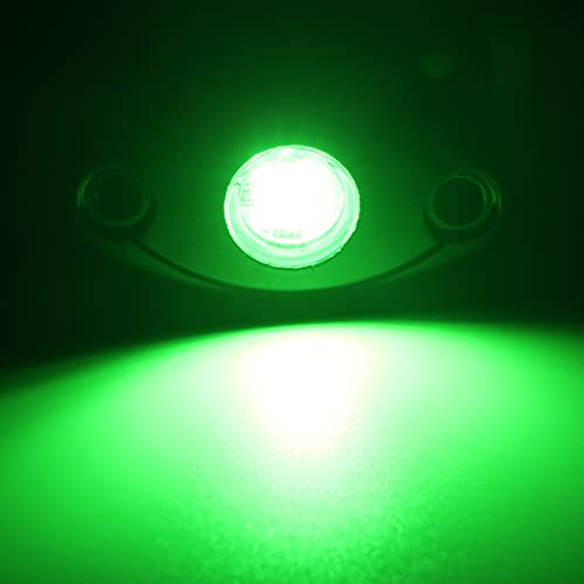 Calightskit 6 Pods LED Rock Lights Green for Jeep Off Road Truck Car ATV SUV Boat Under Body Glow Accent Lighting lamp Waterproof underglow LED Neon Underbody Fender Light Kits Lamp