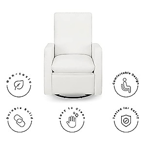 Delta Children babyGap Cloud Recliner with LiveSmart Evolve - Sustainable Performance Fabric, Artic