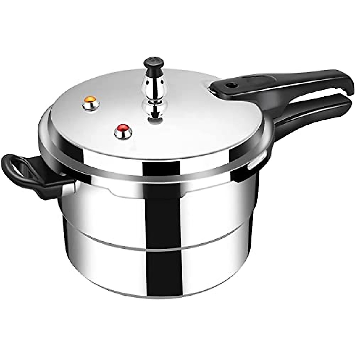 9.5 Quart Pressure Cooker Aluminum Alloy with Multiple Safety - Double Option Gas and Induction 26CM = 9 Liter + Extra Gasket